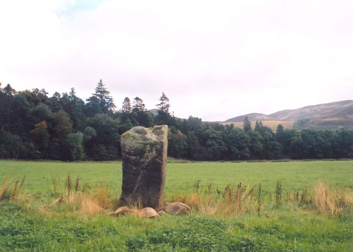 Claverhouse’s Stone | standing stone in Moulin, Perthshire ...